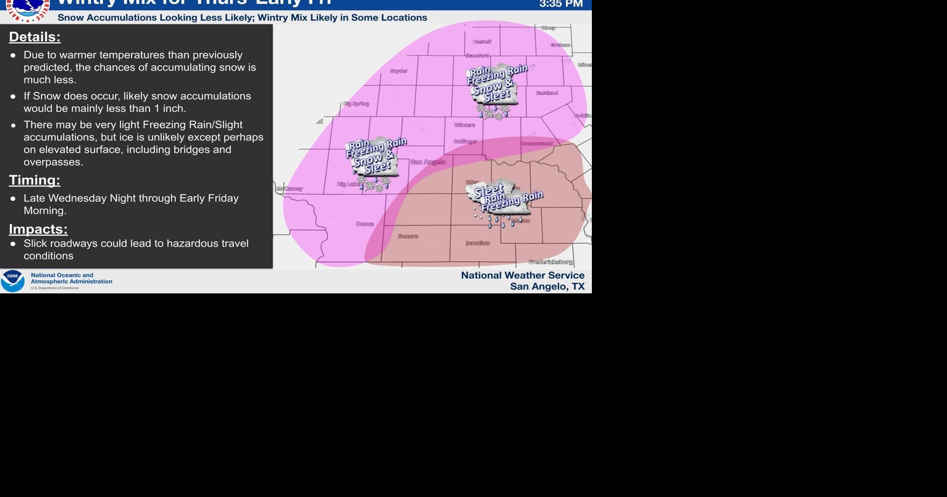 US National Weather Service Update on Tomorrow’s Storm | Weather ...