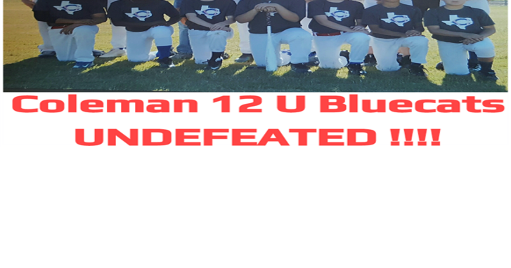12&Under Baseball Team Continues to Win | Sports | colemantoday.com