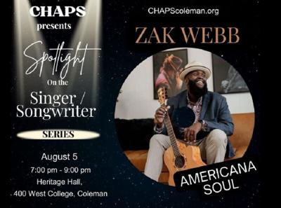 CHAPS Singer/Songwriter Series | Calendar | colemantoday.com