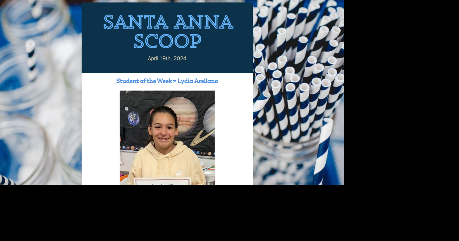 Santa Anna ISD SCOOP Newsletter | News | colemantoday.com