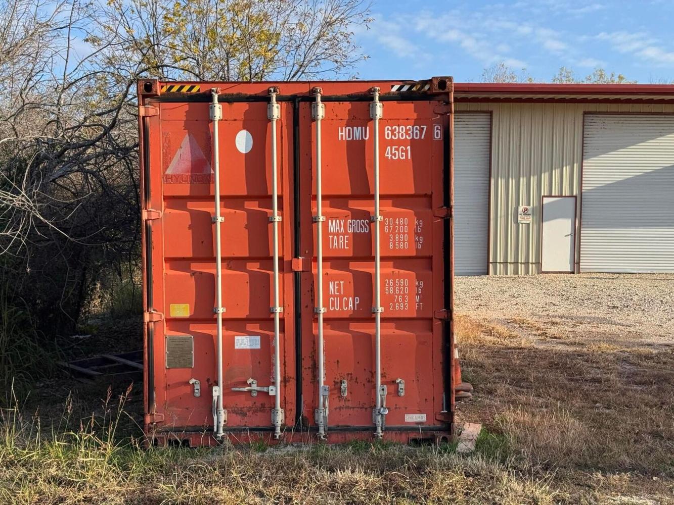 Lake Coleman VFD has 40x8’ Container Forsale | News | colemantoday.com