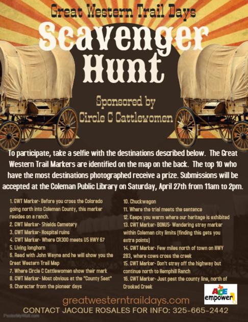 Scavenger Hunt Flyer | | colemantoday.com