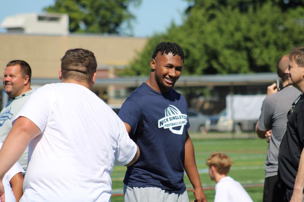 Penn State football freshman running back Nick Singleton makes 'easy ... Penn State football freshman running back Nick Singleton makes 'easy ...