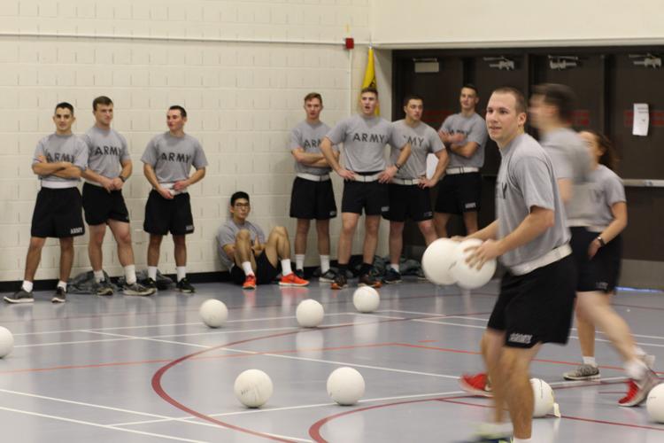 Army ROTC lab fights finals stress with dodgeball | News ...