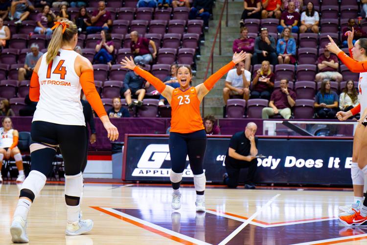 VT Volleyball vs. Marshall | Gallery | collegiatetimes.com