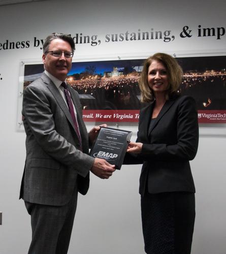Office of Emergency Management recognized for being first to receive ...