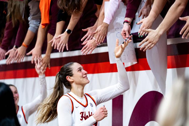 VT Women's Basketball vs. UNC | Gallery | collegiatetimes.com