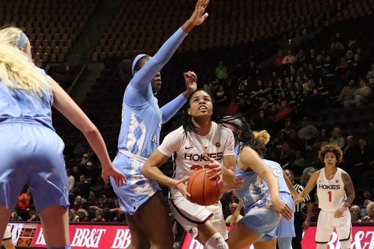 VT Women's Basketball vs UNC | Gallery | collegiatetimes.com