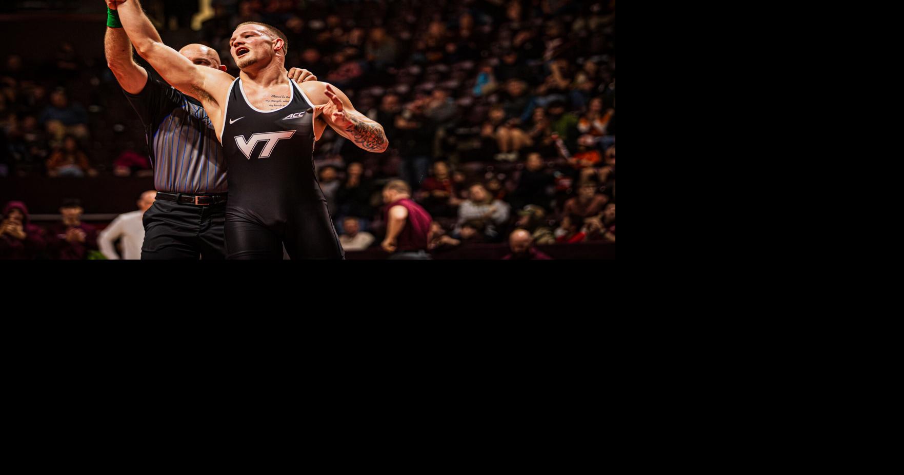 Virginia Tech wrestling overpowers Virginia in the Commonwealth Clash ...