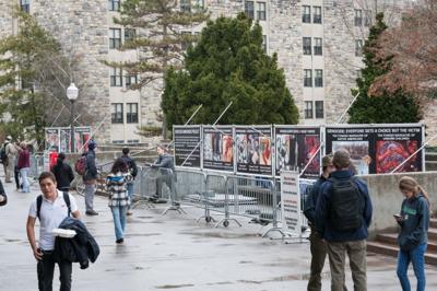 Anti-abortion campaign causes controversy in front of Dietrick ...