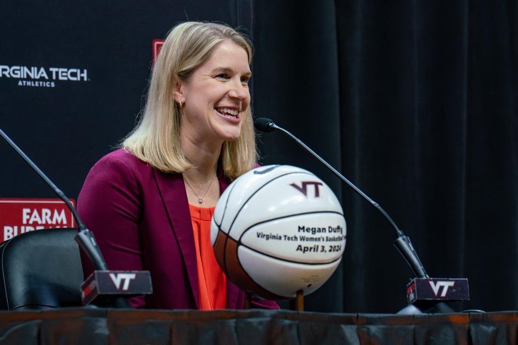 Women’s basketball introduces Megan Duffy as next head coach | Sports ...