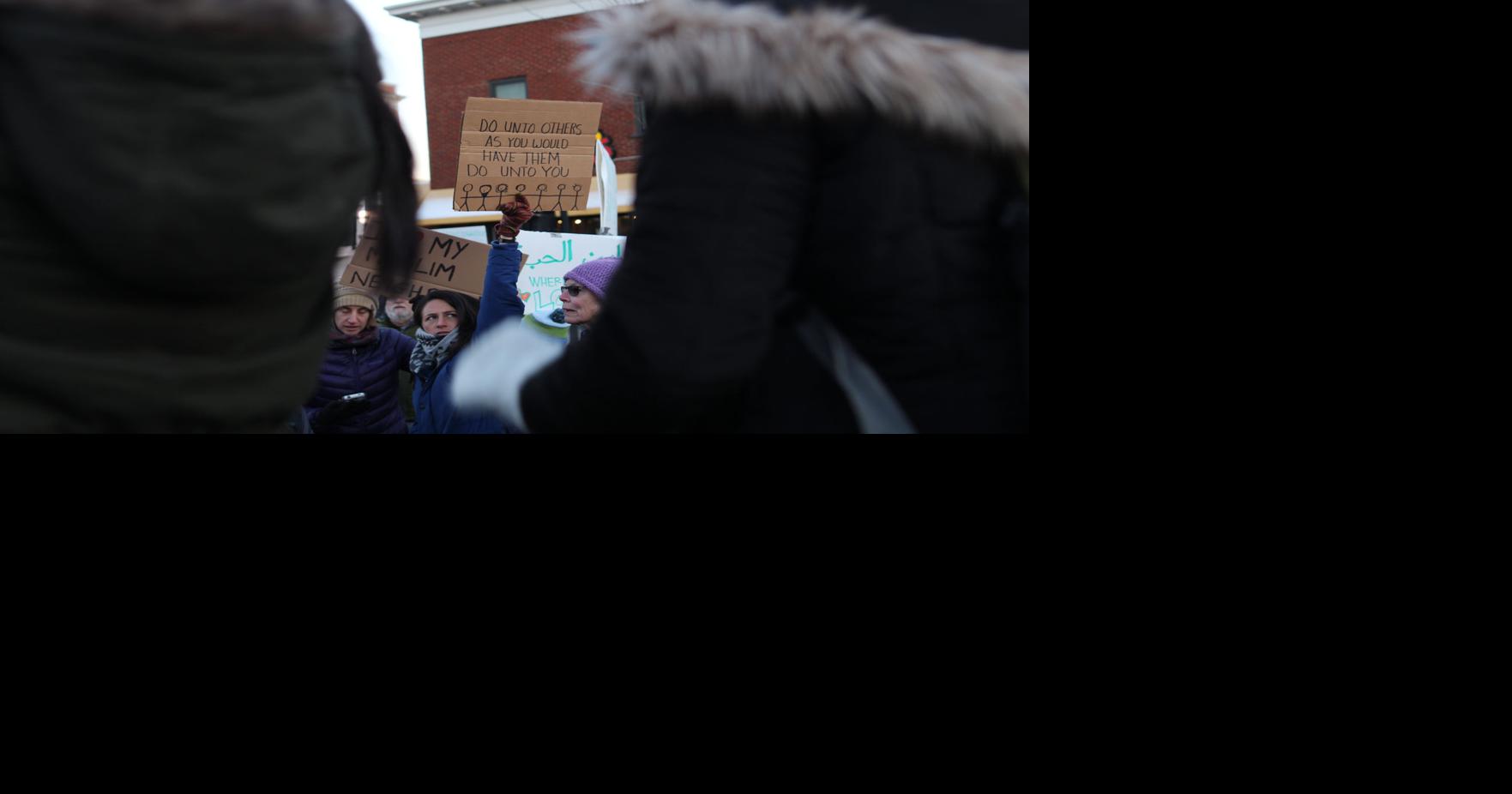 Community members assemble for 'No Ban No Wall' protest | News ...