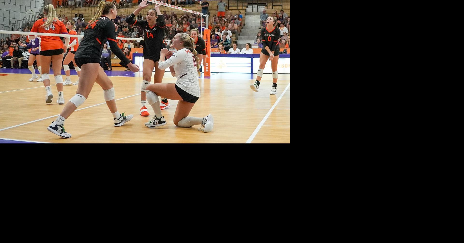 Virginia Tech volleyball defeats Clemson in first ACC match | Sports ...