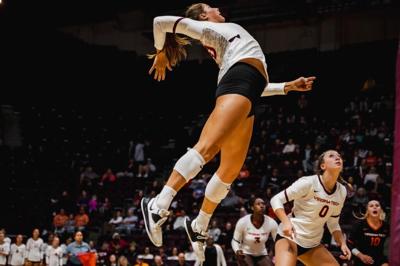 Virginia Tech volleyball bests Boston College in first ACC game at ...