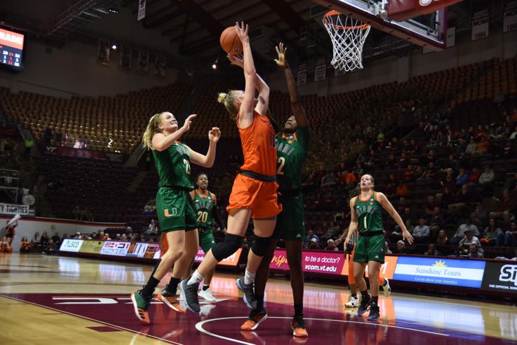 VT Women's Basketball vs Miami | Gallery | collegiatetimes.com