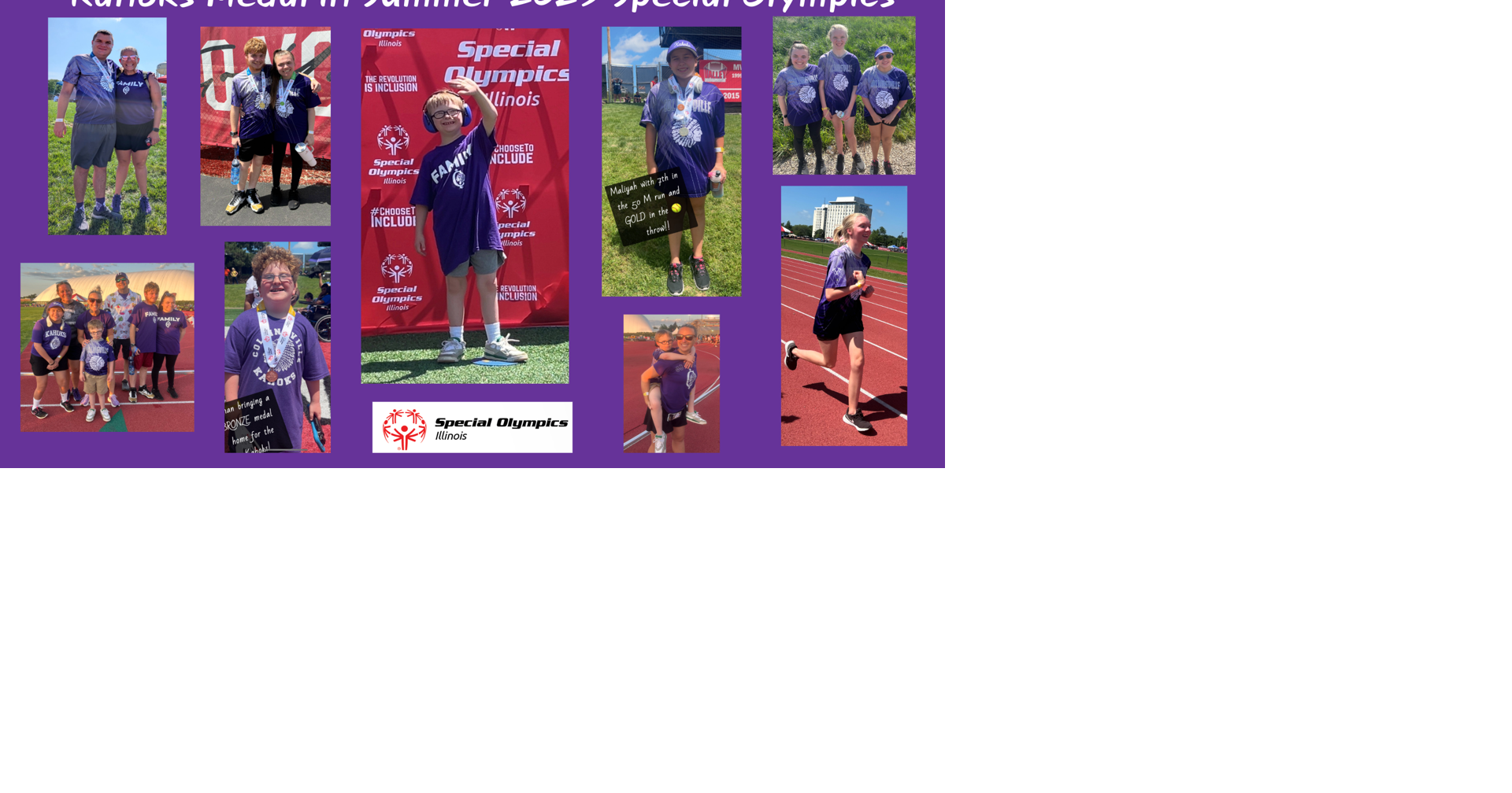 Kahoks Medal at 2025 Special Olympics Summer Games | Collinsville ...