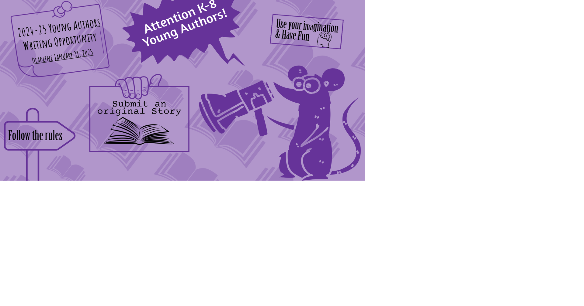 K-8 Students Invited to Begin Creating Young Authors Book Entries ...