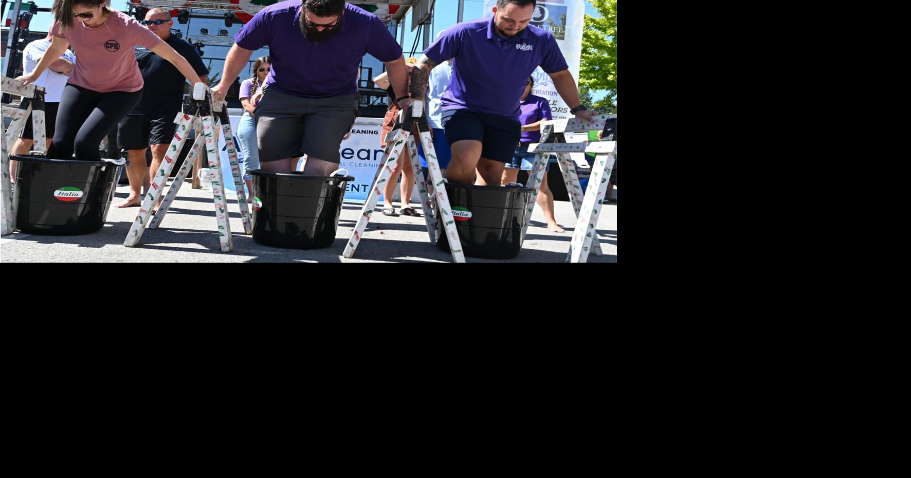 Grape Stomp Offers Exciting Competition as the IT Department Takes the ...