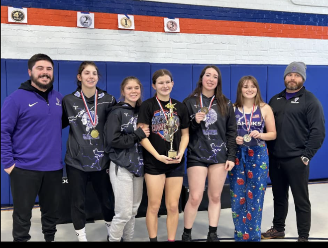 Dawson, Jones Take First Places: Kakok Girls and Boys Wrestlers Have ...