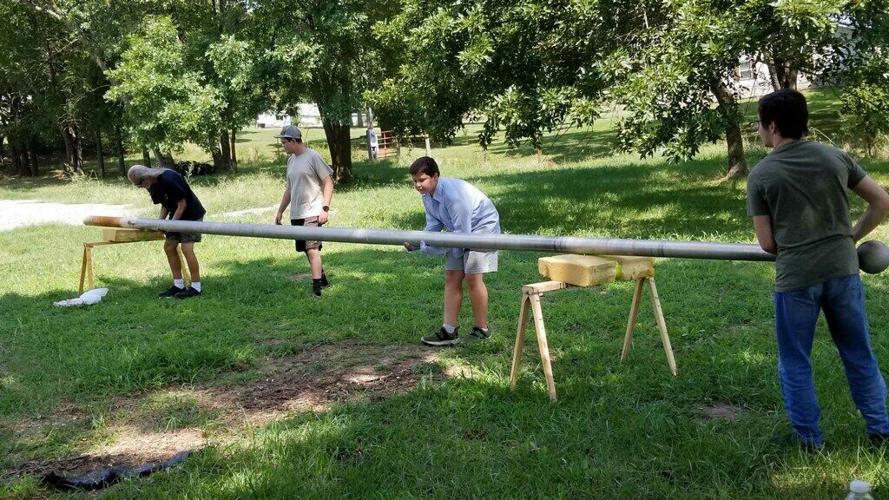 Collinsville Scout Edward Seiter/Scouts BSA Troop 98 Complete Flag Pole ...