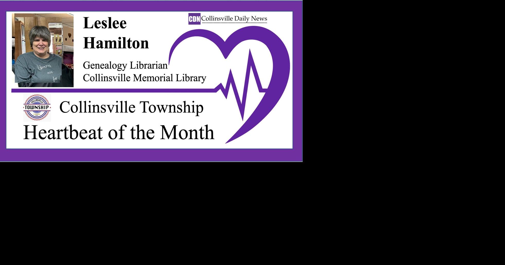 Leslee Hamilton is celebrated as the Collinsville Township Heartbeat of ...