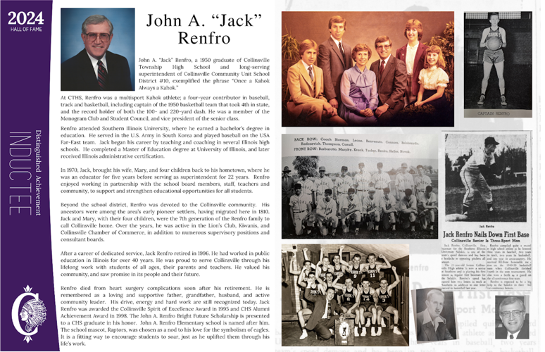 2024 Kahoks Hall of Fame Inductees Honored at Gateway Convention Center ...