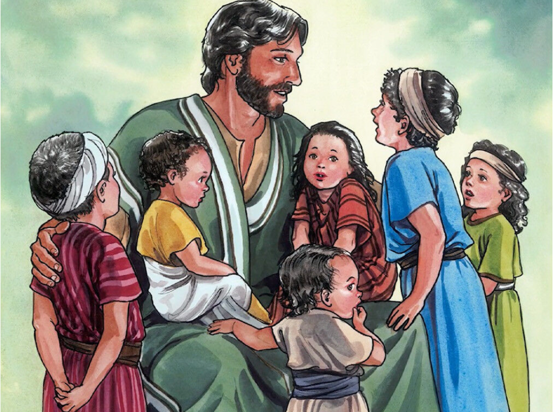 Jesus With Little Children