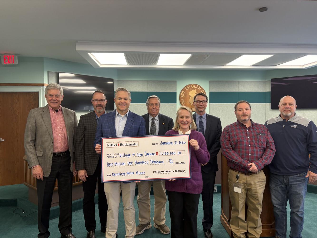 Budzinski Delivers $1.1 Million for New Water Treatment Facility ...