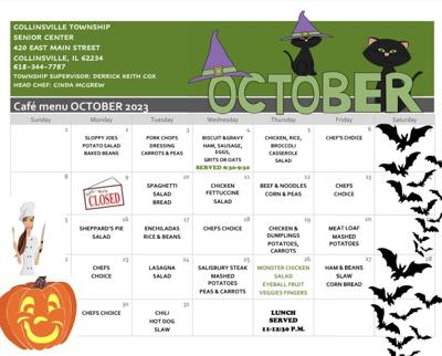 Collinsville Senior Center October Menu | Arts And Entertainment ...
