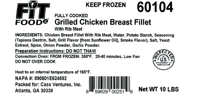 Suzanna’s Kitchen Recalls Ready-To-Eat Grilled Chicken Breast Fillet ...