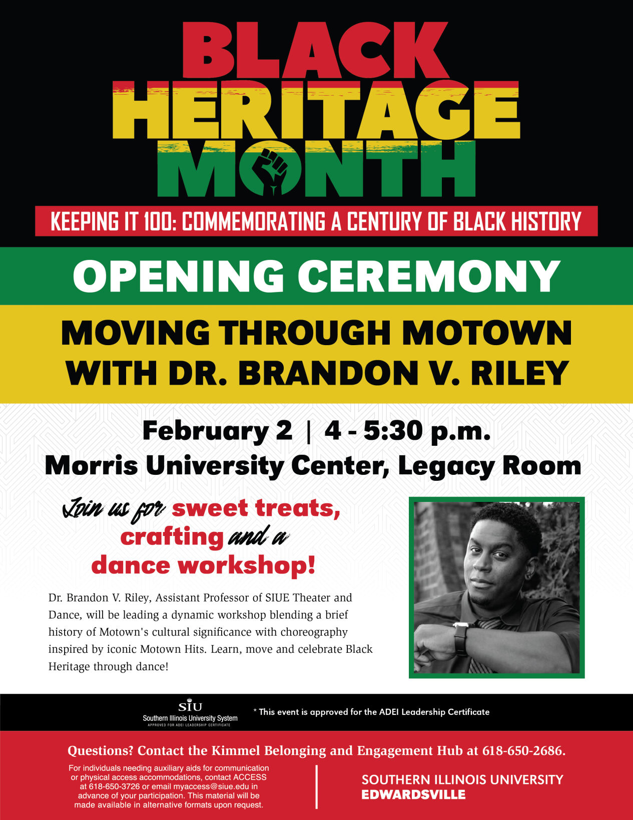 SIUE Celebrates 100 Years of Black History with Full Calendar of ...