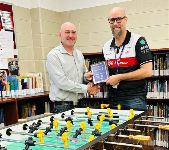 Michael Hayman, Collinsville Middle School Librarian / Media Specialist ...