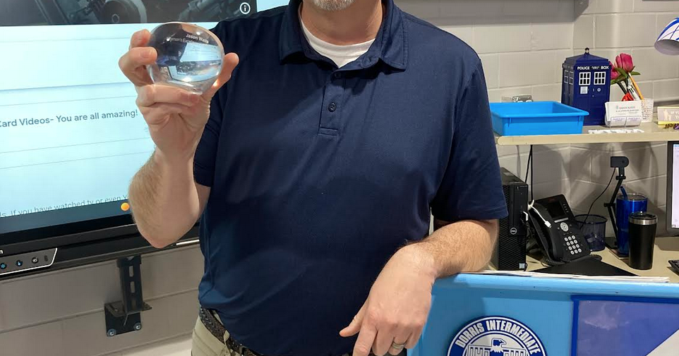 Dorris Intermediate School STEM Teacher Jason Watts Receives 2022 ...