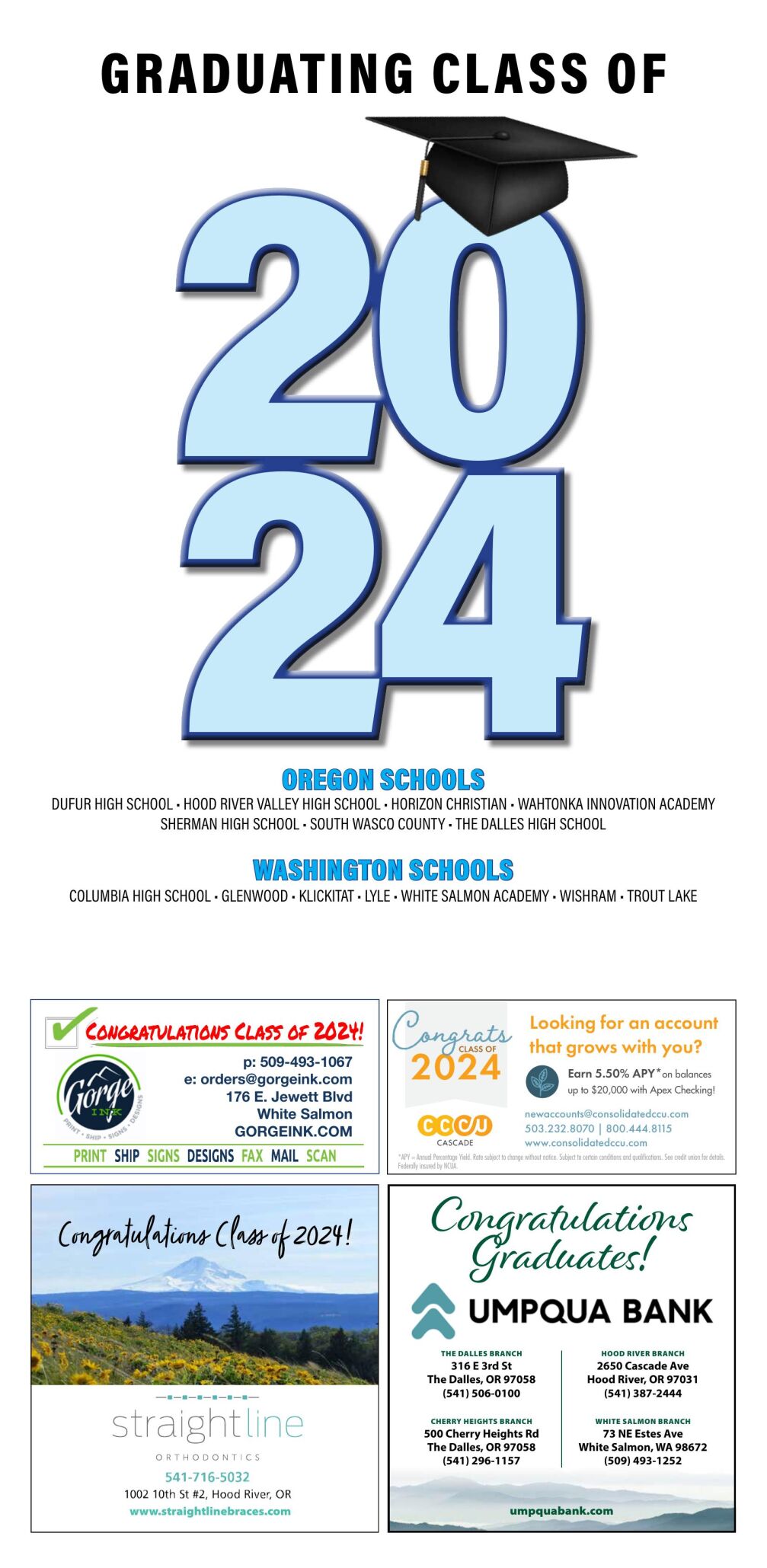 2024 Graduation Recognition | Special Sections | columbiagorgenews.com