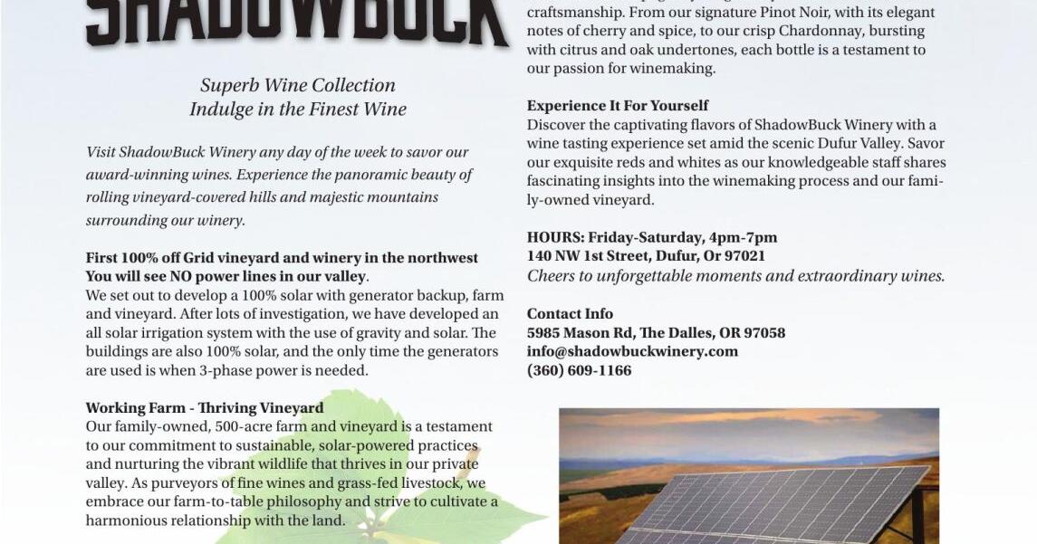 Wines of the Gorge Fall 2024 | Wine Guide | columbiagorgenews.com