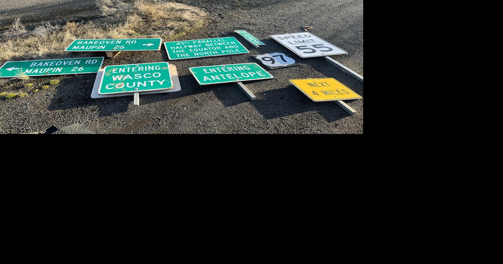 Information sought on vandalized road signs | News | columbiagorgenews.com