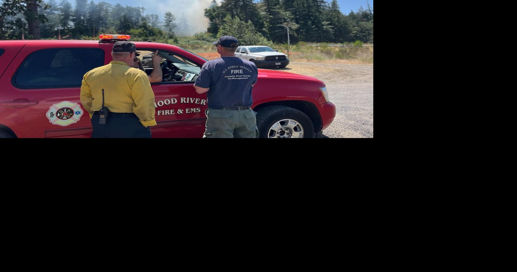 Wildland fire reported in Hood River: Level 2 evacuation notice ...