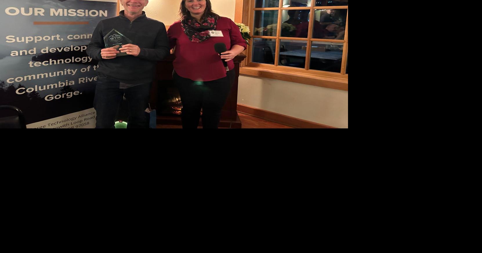 SightLine Applications, Jack Perrin honored at STEM awards | Free News | columbiagorgenews.com