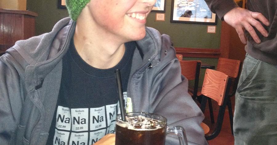 ‘Oh-Man’ for Owen: Root beer and hair cuts help Owen Stolte in cancer ...