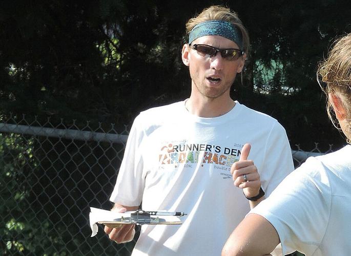 Gorge distance runners increase workout pace anticipating first meets ...