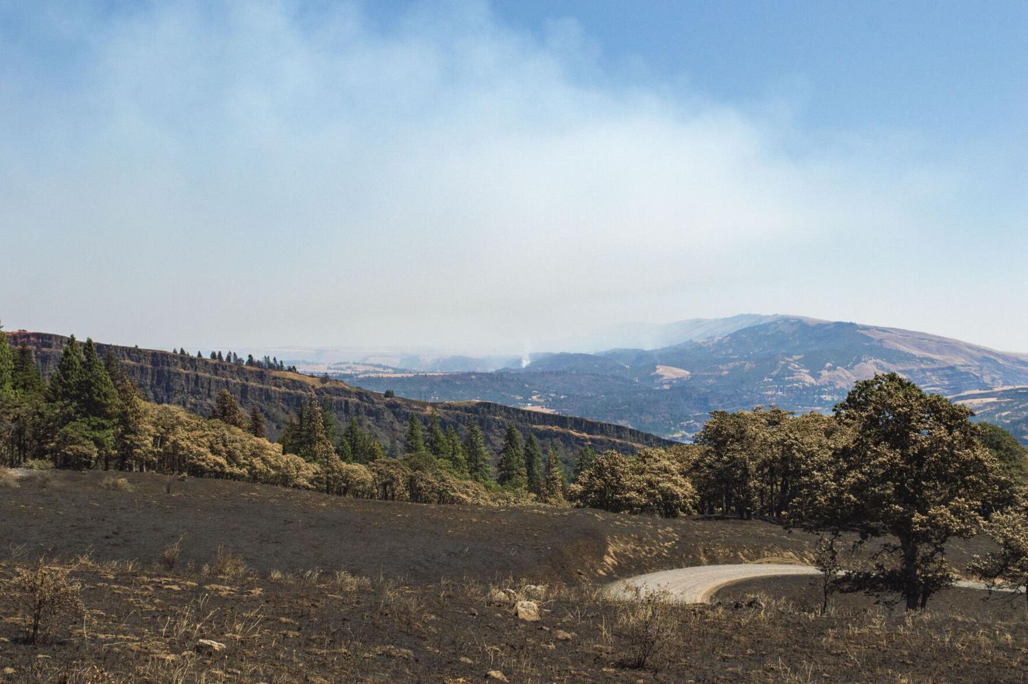 Burdoin Fire update, other fires ignite near Klickitat and Goldendale ...