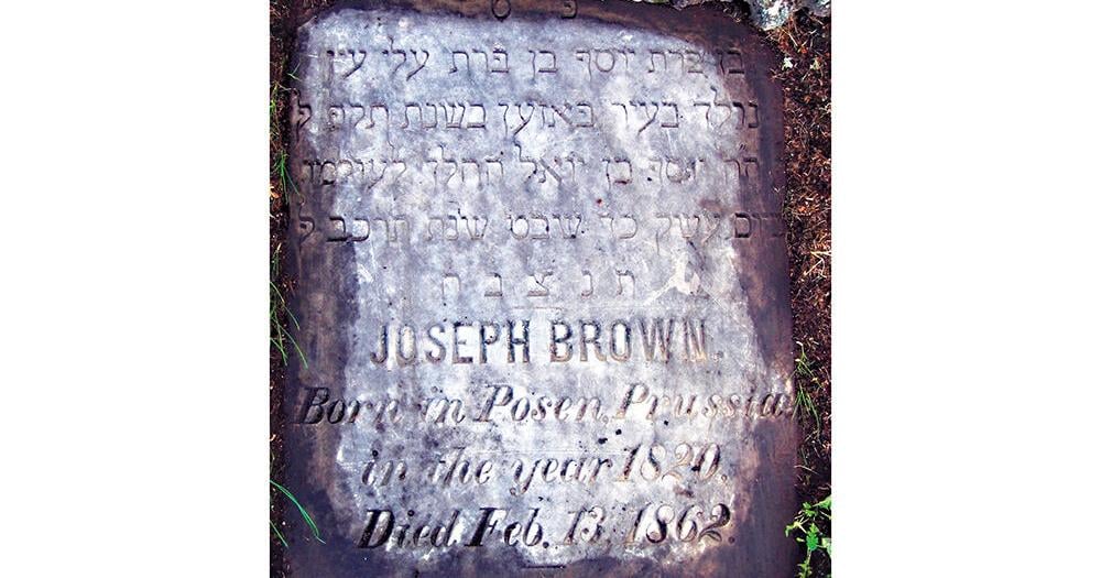 History forum: Joseph Brown, Jewish merchant | News | columbiagorgenews.com