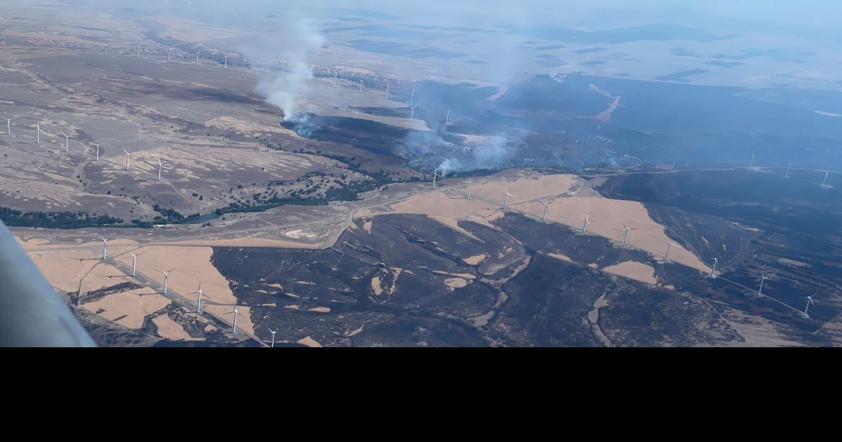 Fire near Goldendale rapidly grows to more than 51,000 acres; 0% ...