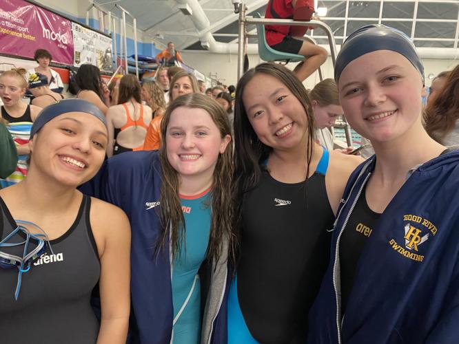 Eagles complete swim season at state meet | Hoodriver ...