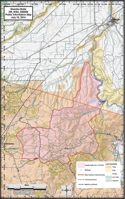 Firefighters make progress on Shaniko Butte Fire and near Maupin | News ...