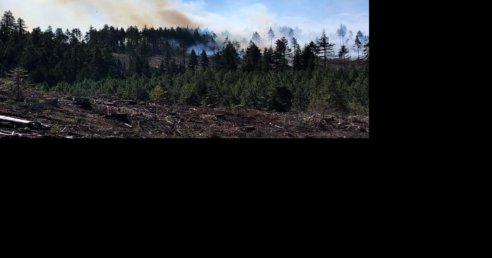 UPDATED 8/7: Wildfire reached mop-up stage Hood River County | Free ...