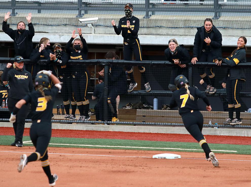 Missouri softball catches victory over Mississippi State | Photos ...