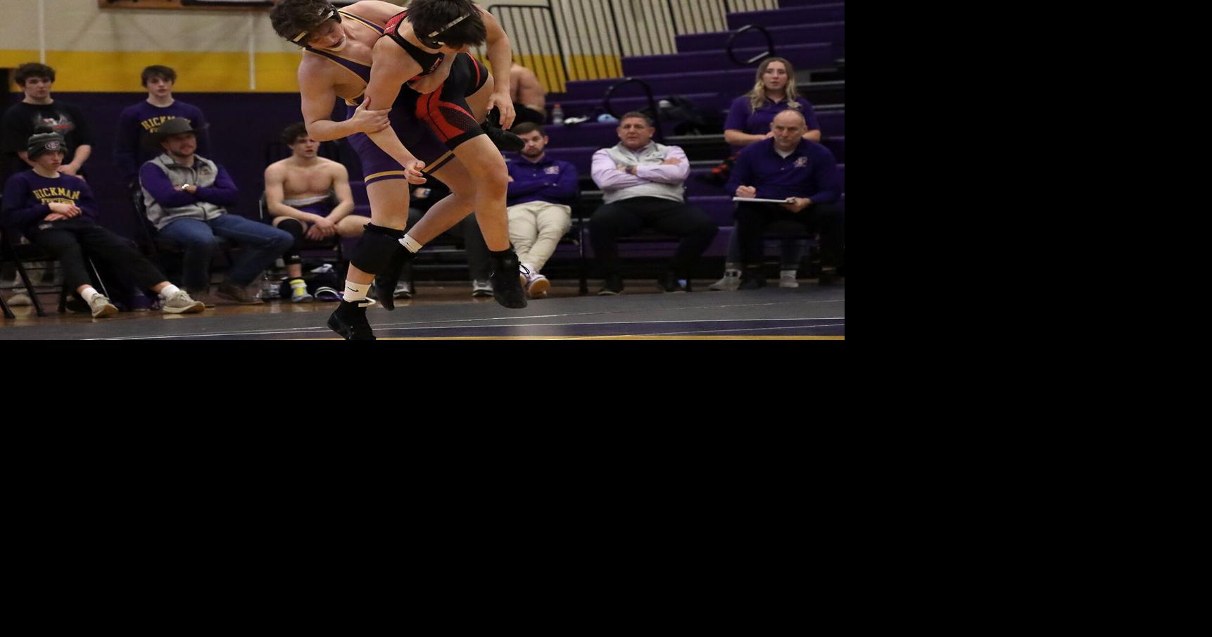 Hickman High School wrestling competed against Jefferson City High School at Hickman (copy ...