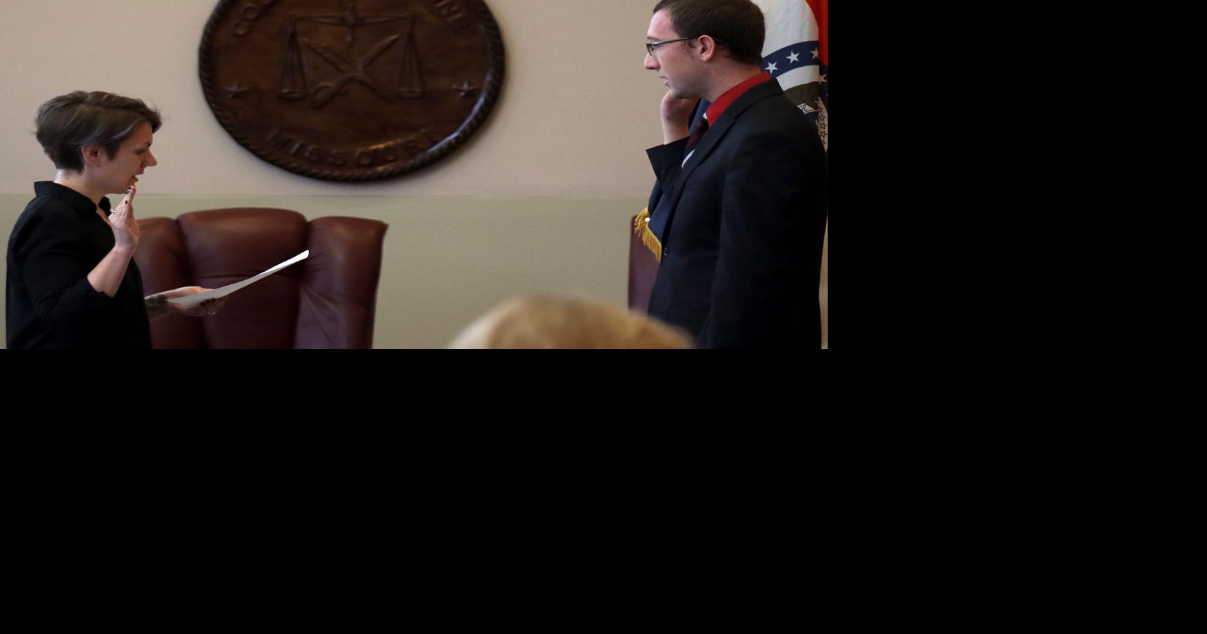 Dustin Stanton sworn in as new Boone County Treasurer | Local ...