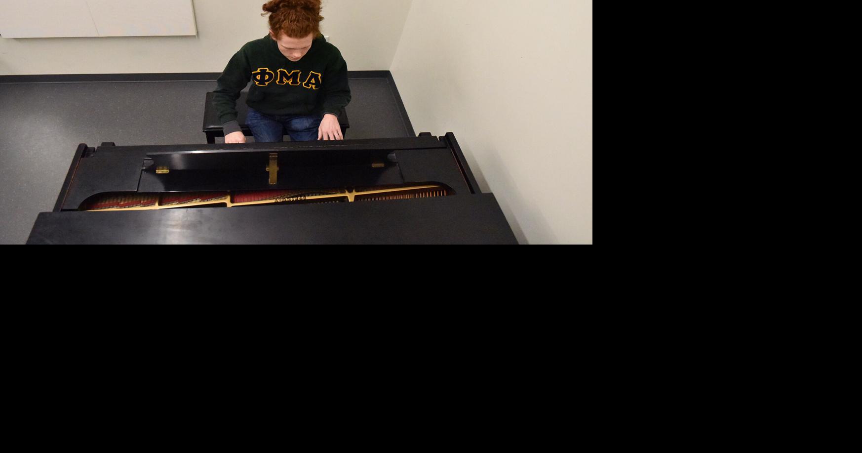 Jack Snelling utilizes a practice room on Tuesday, Feb. 28 | News ...